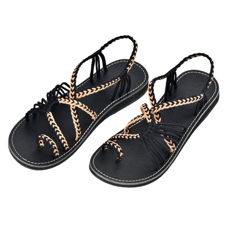 Women's Fashionable Sandals | Handwoven - Marmoris